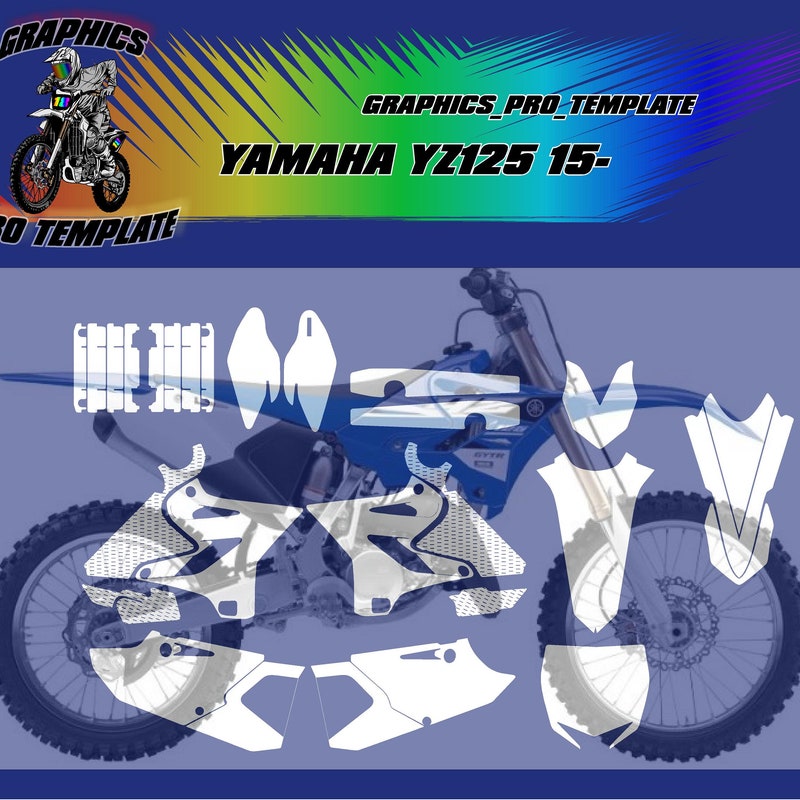 Yz125 Stickers Decal - Etsy