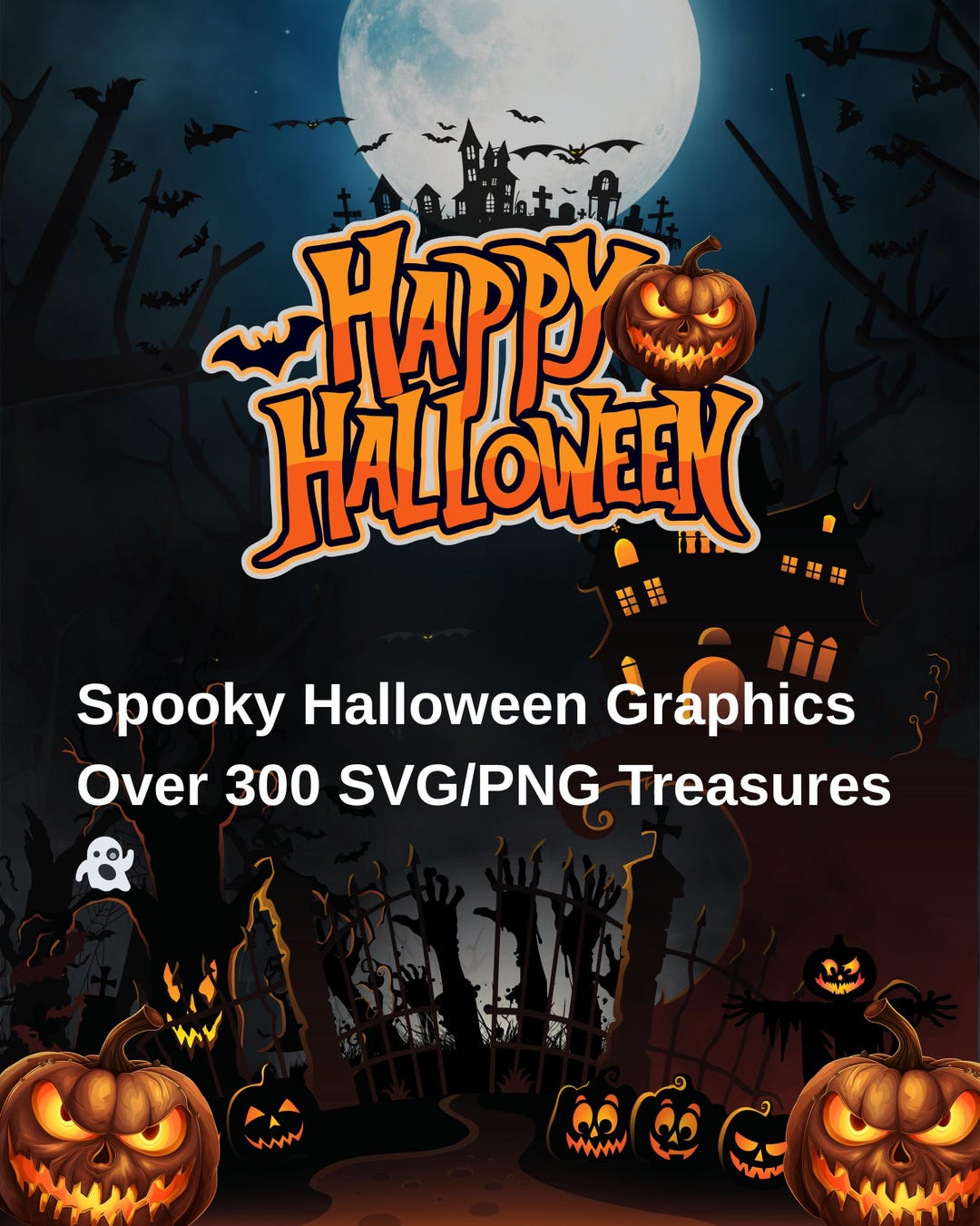 Spooky Halloween Svgs for Crafty Souls. Instant Halloween Digital ...