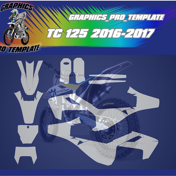Husqvarna Tc Template - Etsy