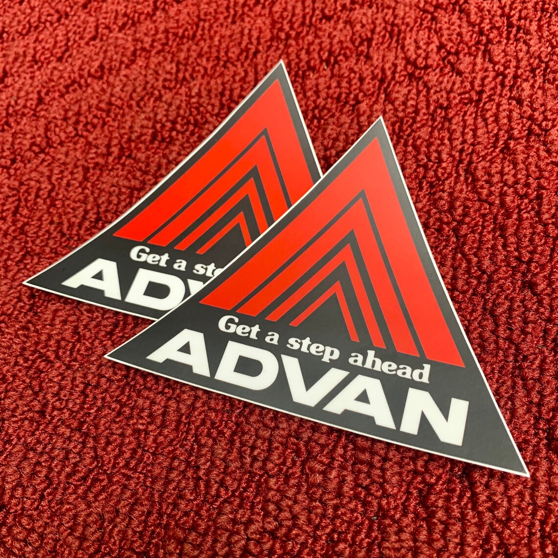 X2 ADVAN get a Step Ahead Triangle Decal Sticker - Etsy
