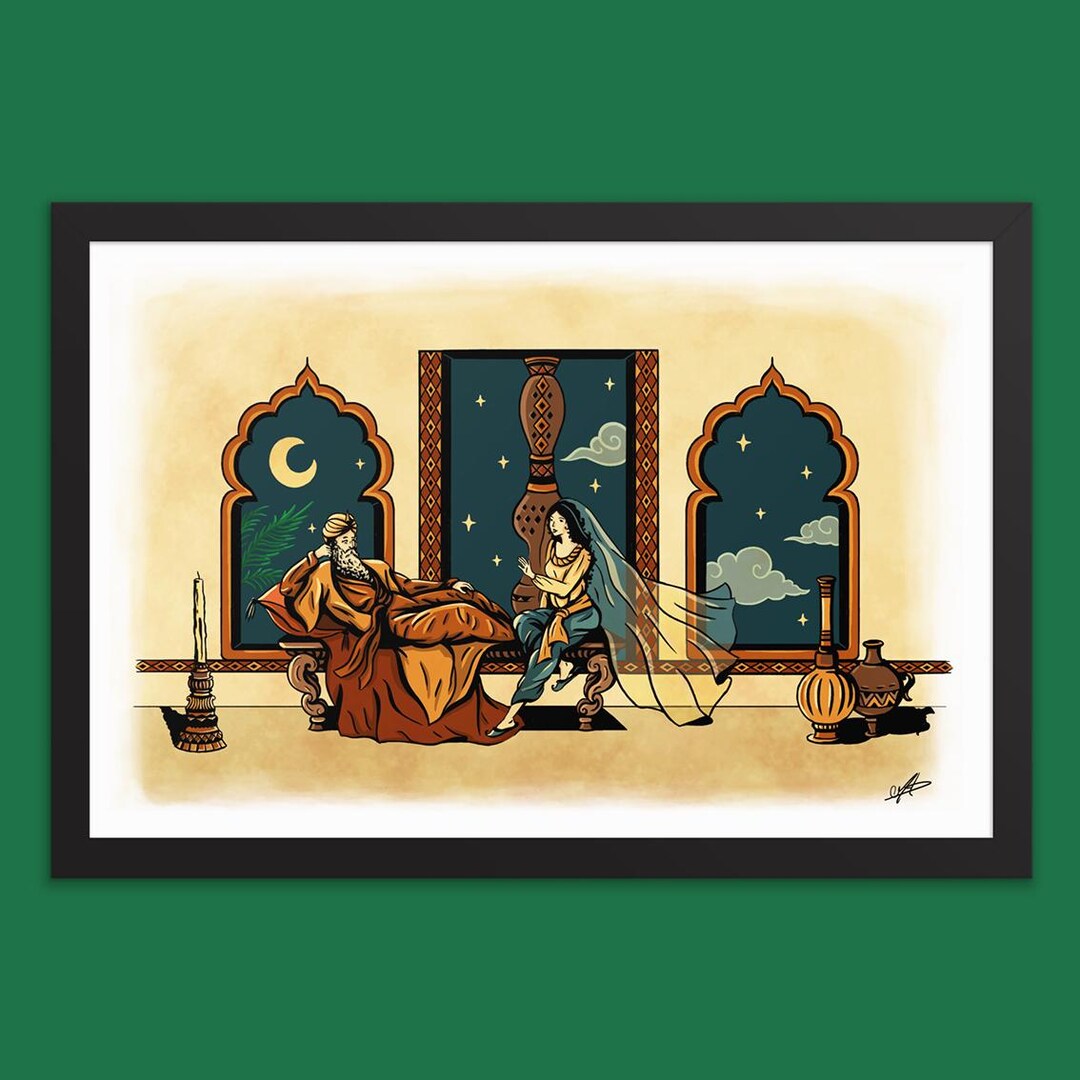Alf Layla Wa Layla - Artwork - Etsy