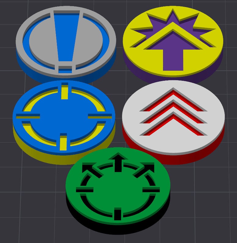 Legions Imperialis Order Tokens DIGITAL .stl - Etsy