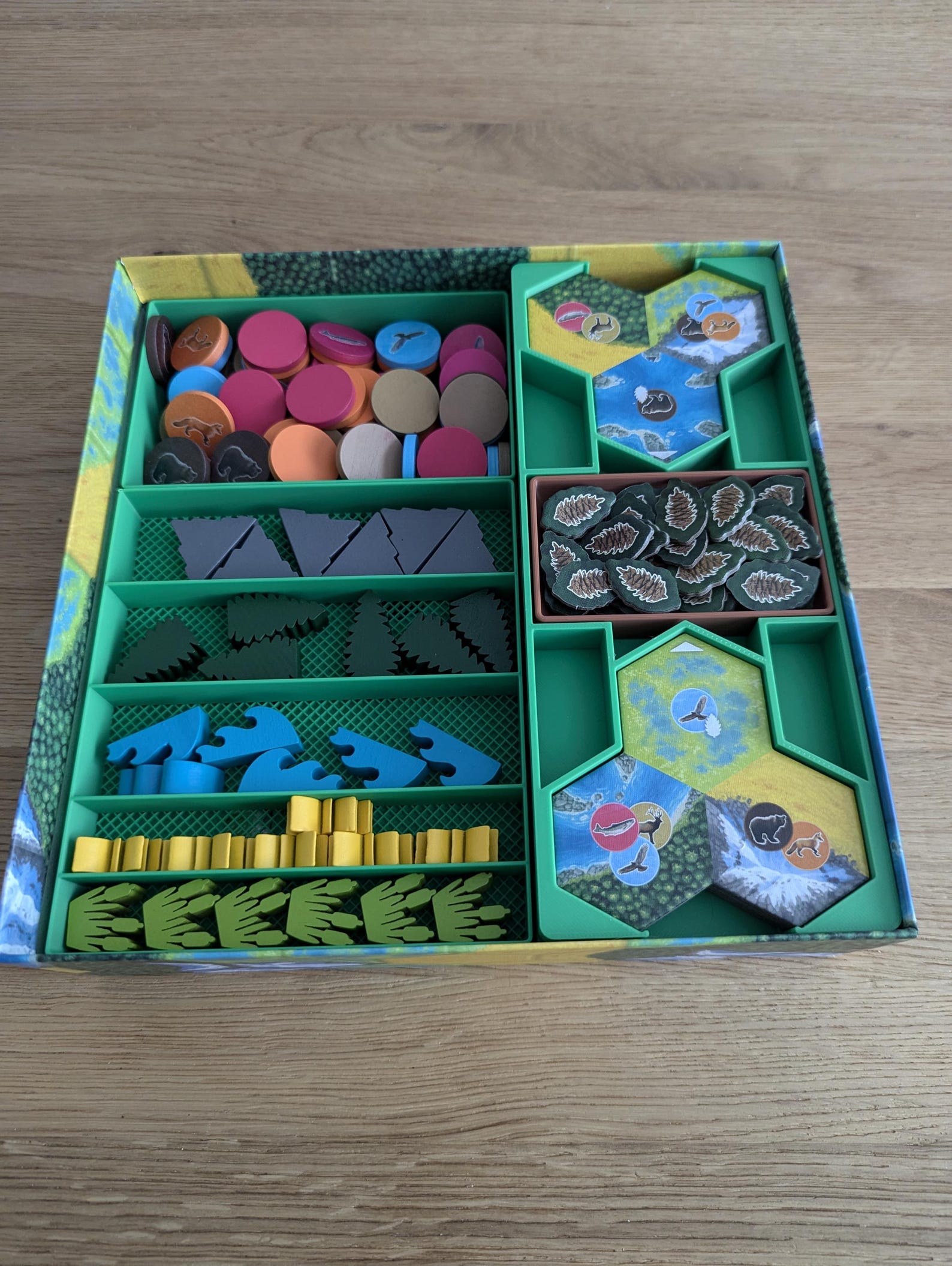 Cascadia + Landmarks Board Game 3D Printed Insert - Etsy