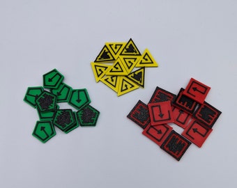 Cyberpunk Red: Combat Zone Plastic Tokens - Etsy