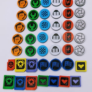Cyberpunk 2077 Gangs of Night City Gangs Tokens - Etsy