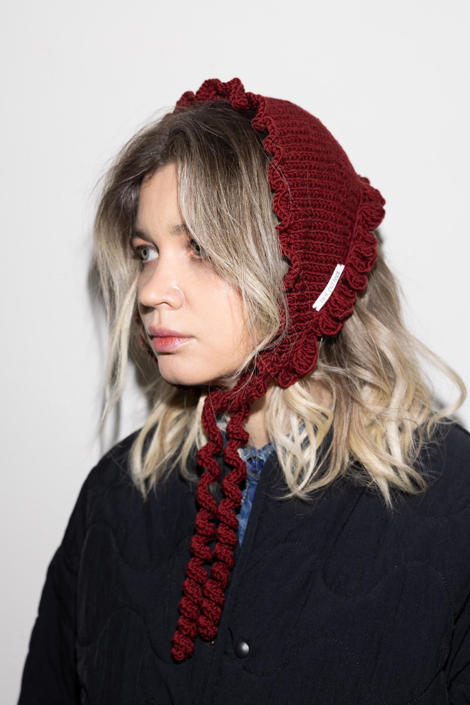 Knitted Headscarf | Knitted Bandana | Babushka Bandana | Knitted Hat ...