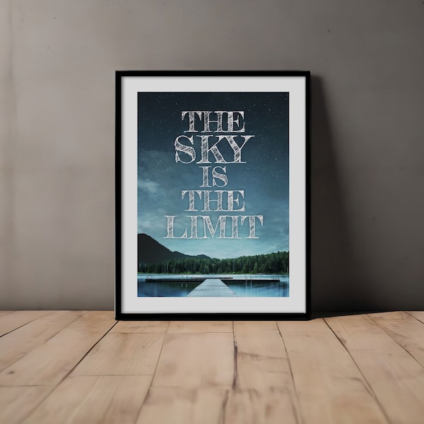 The Sky is the Limit - Etsy