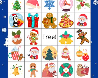 Christmas Bingo, Festive Fun, Fun Christmas Games, Christmas Party ...