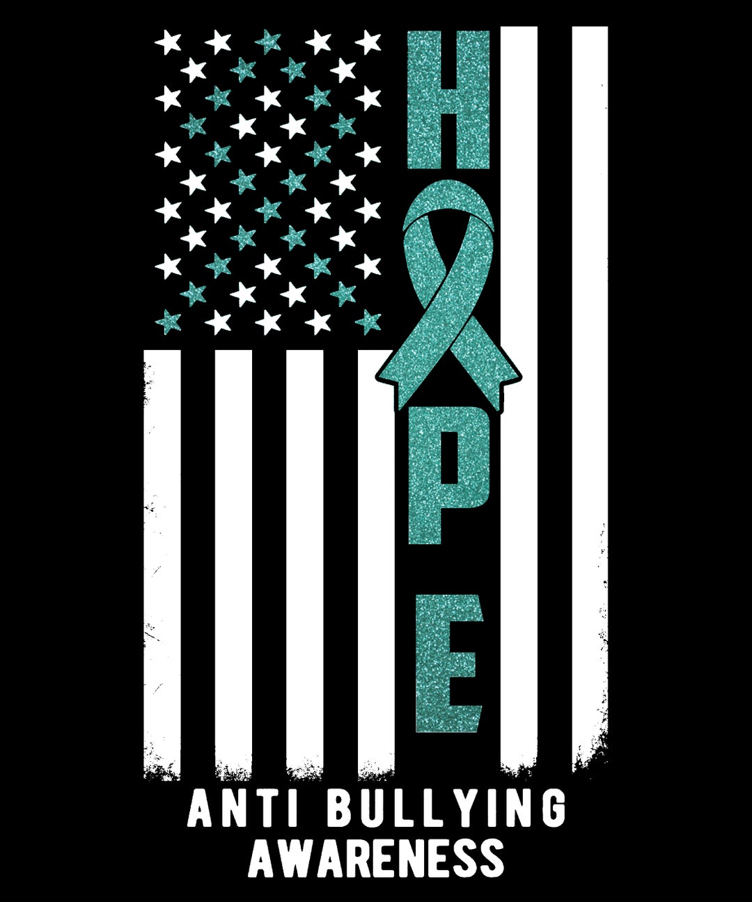 Hope Anti Bully Awareness, PNG File, Kids and Adults T-shirts, Digital ...