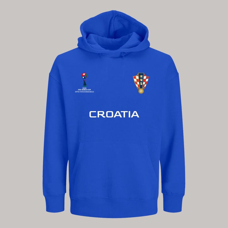 Croatia Football Fan Hoodie – 2026 World Cup Sweatshirt - Etsy