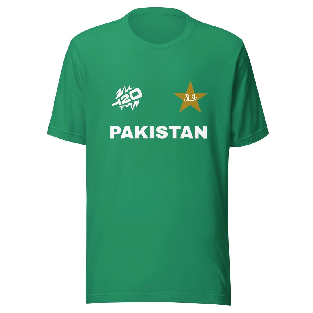Pakistan Cricket T-shirt for T20 ICC World Cup 2024 Pakistan Cricket ...