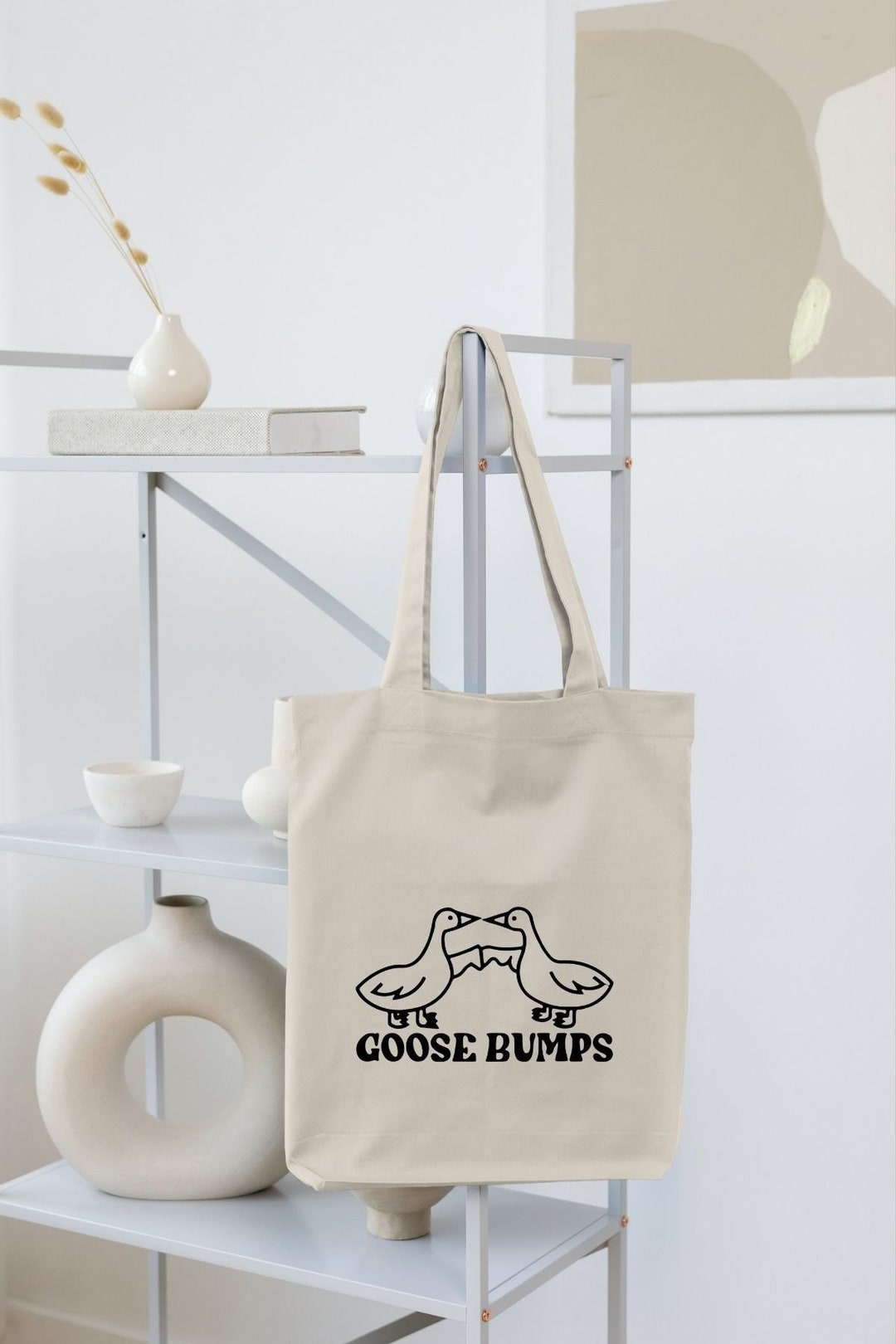 Goose Bump Tote Bag, Ecobag, Tote Bag, Perfect Gift, Goose Bump, Cute ...