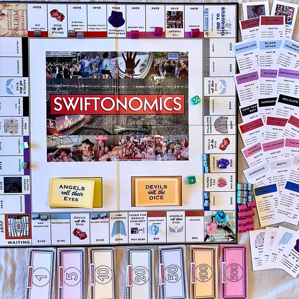 Taylor Swify Monopoly - Etsy