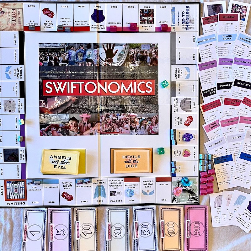 Taylor Swify Monopoly - Etsy