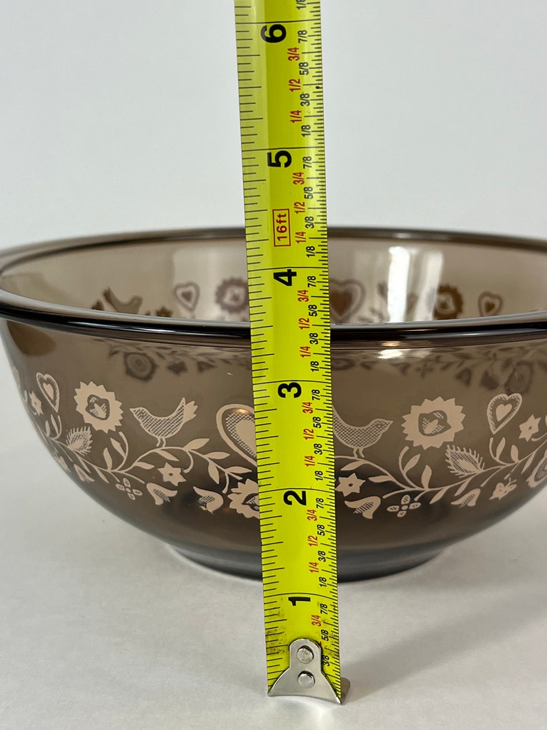 Vintage Pyrex Amber Glass Bowls - Etsy