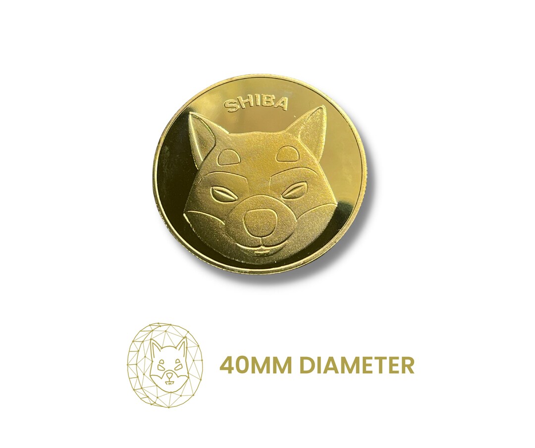 SHIB Physical Coin - Shiba Inu Gold-plated Collector's Item ...