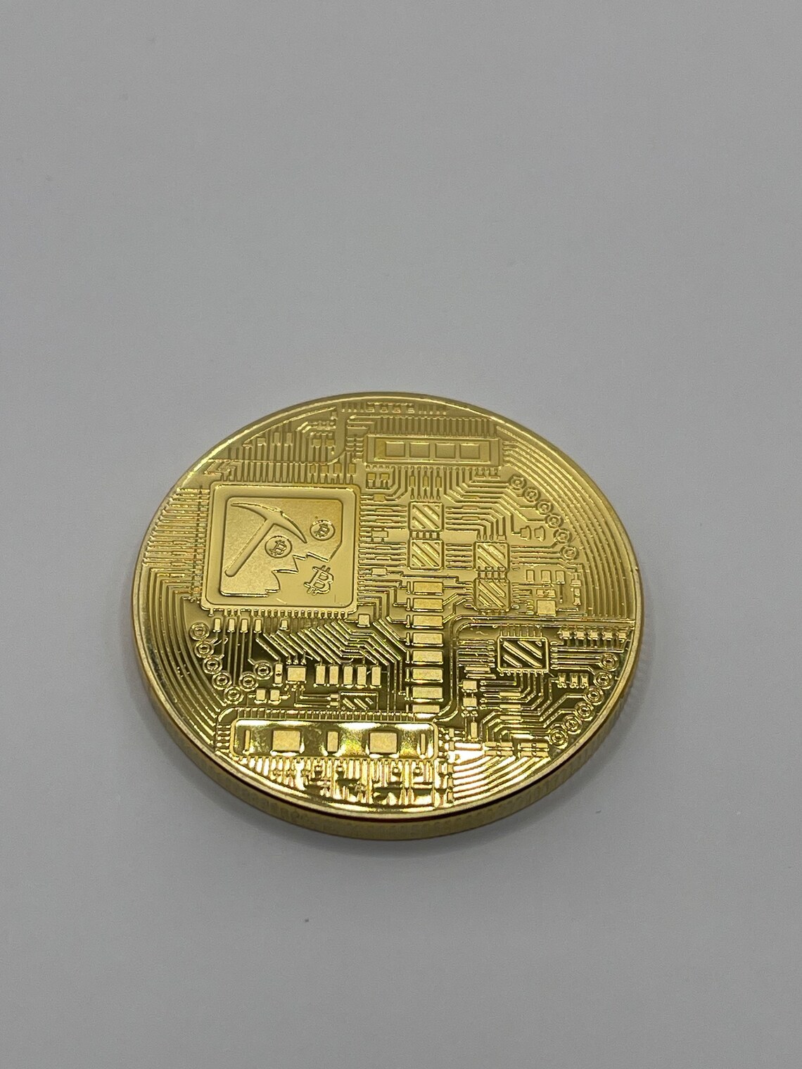 Limited Edition Gold Bitcoin Collectible, Perfect Gift for Crypto ...