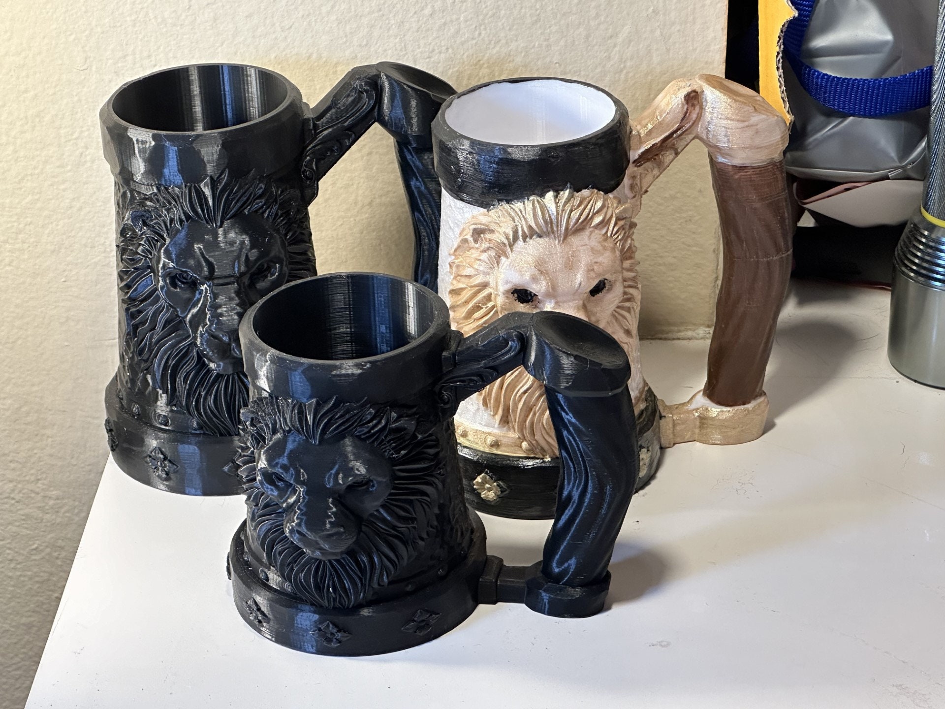 3D Printed Mugs/drink Holders - Etsy