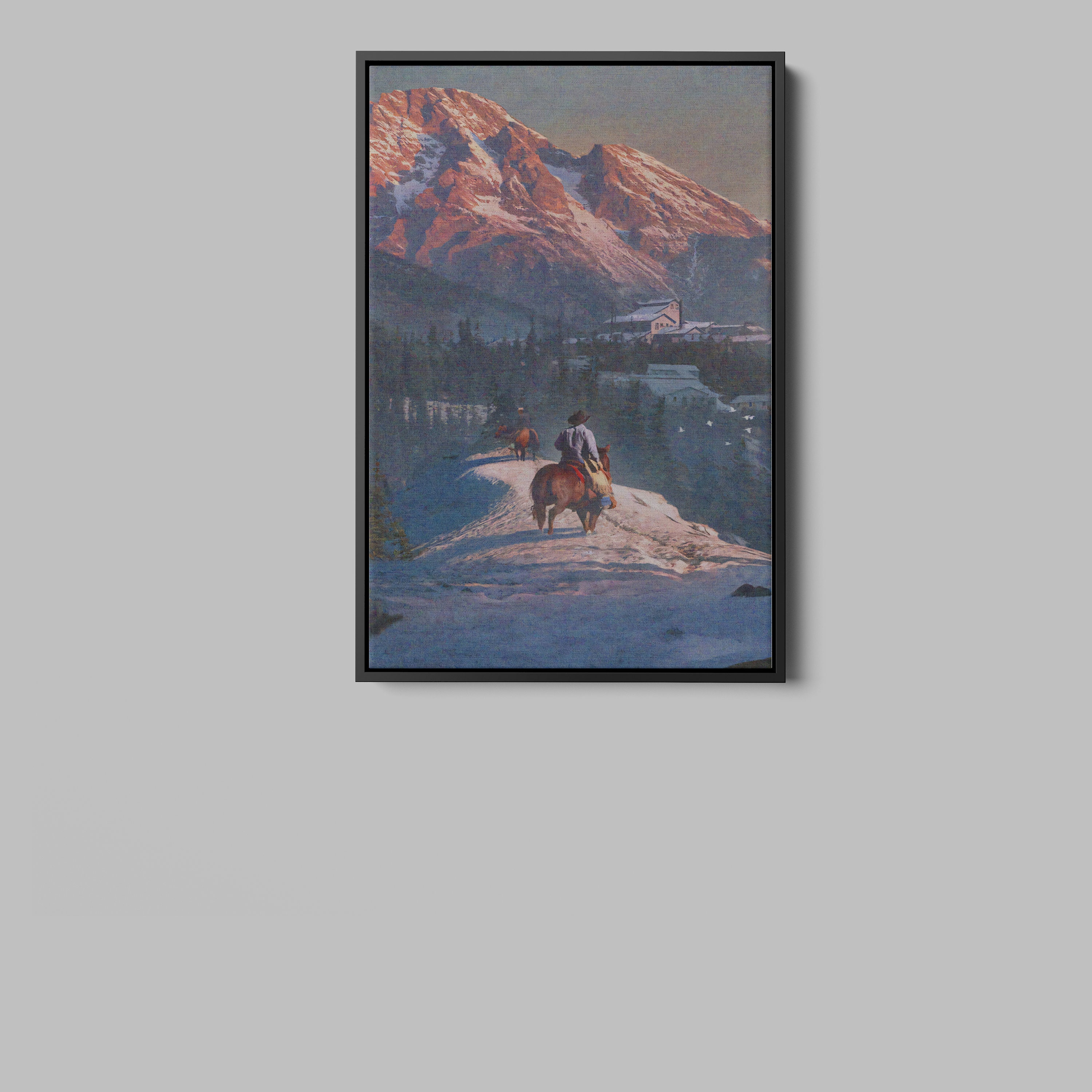Arthur Morgan, Red Dead, Mountain, Wild West, Sunset Painting Scene ...