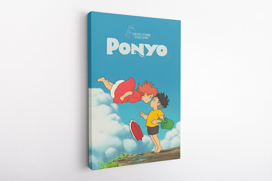 Ponyo Print, Studio Ghibli Poster, Studio Ghibli Poster, Ponyo Print ...