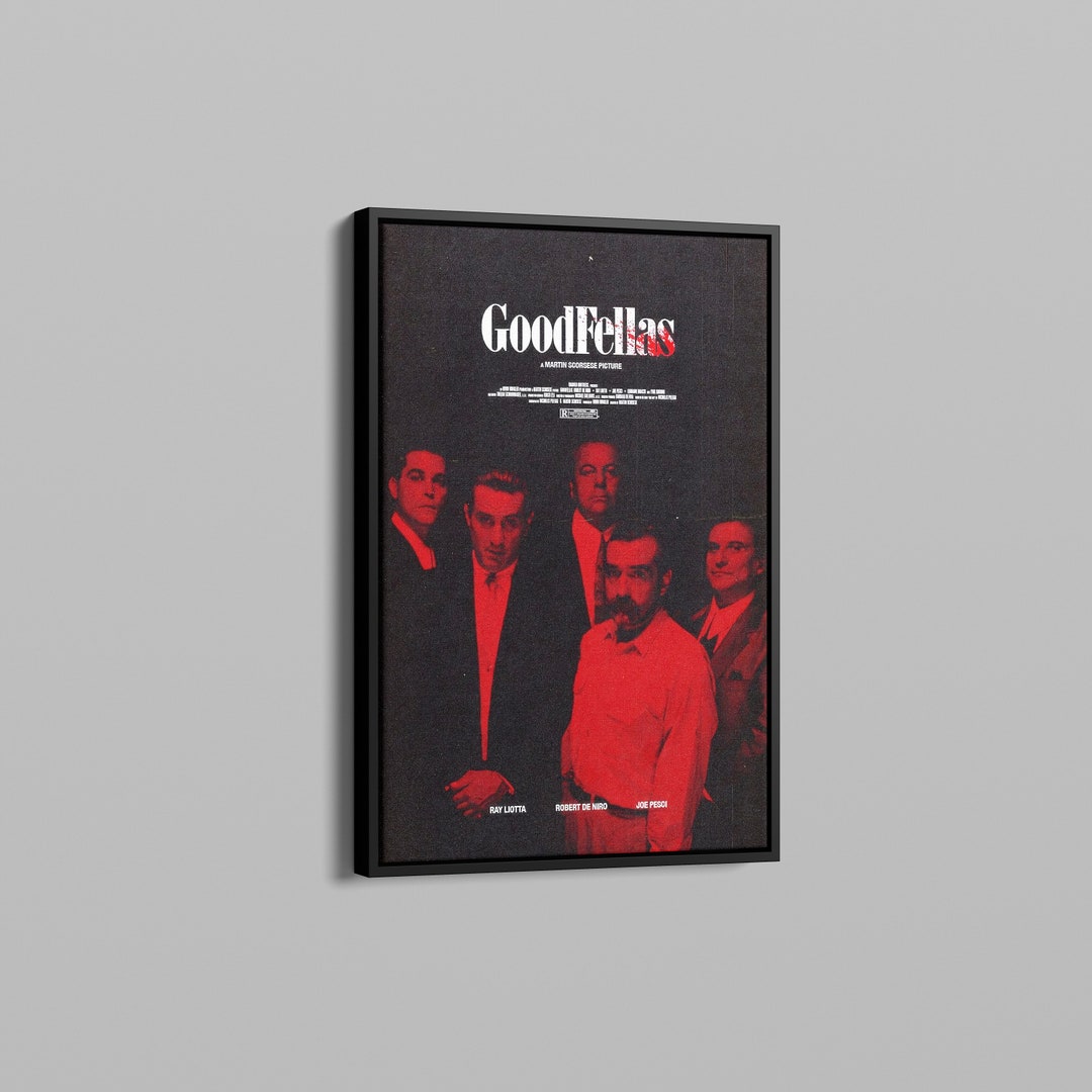 Goodfellas Poster,vintage Movie Poster,cult Movie Poster,goodfellas ...