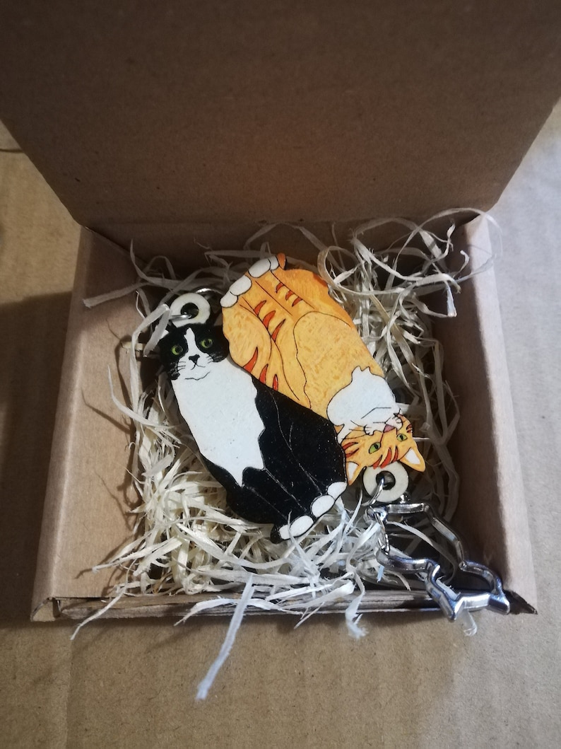 Unique Interlocking Friendship Keychain for Friends, Couples, Yourself ...