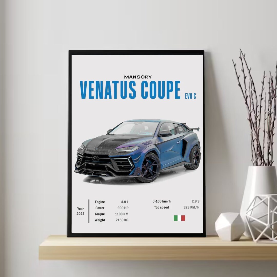 Mansory Venatus Coupe Evo C Poster - Etsy