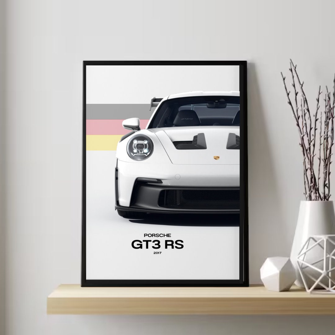 Porsche GT3 RS Poster - Etsy