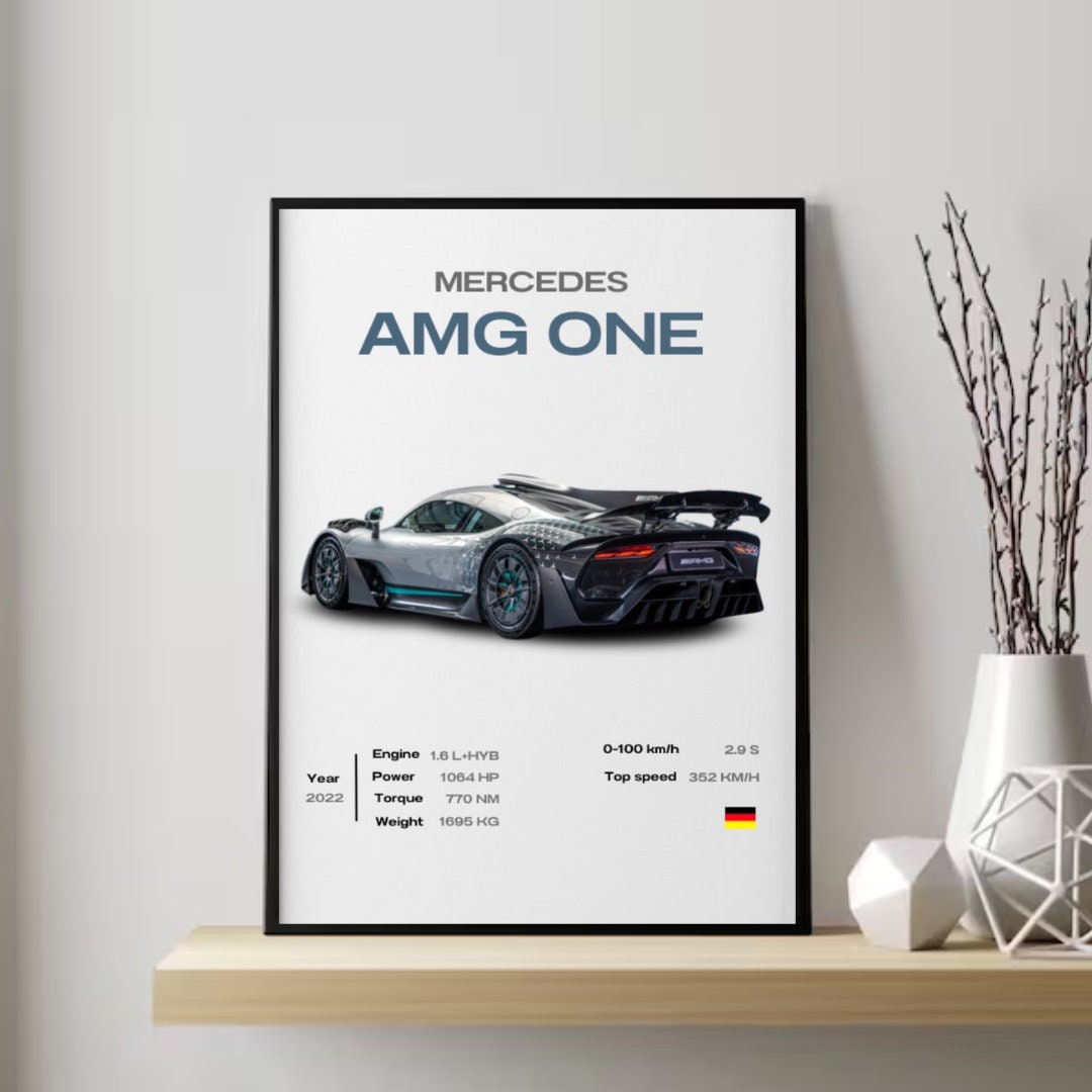 Mercedes AMG ONE Poster - Etsy