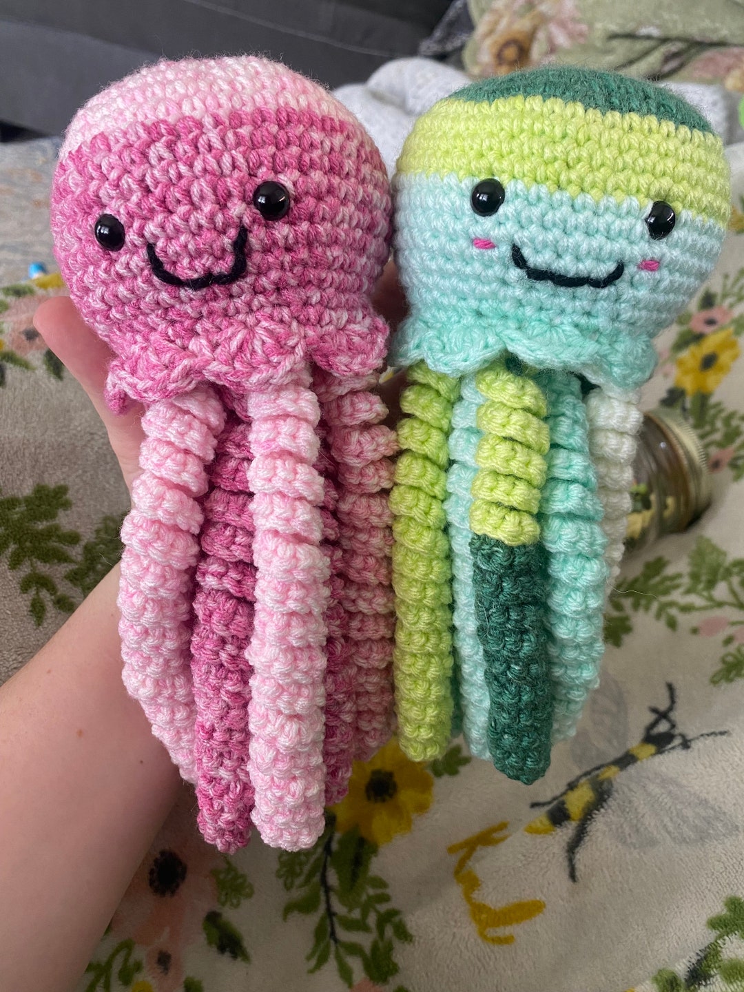 Sensory Jellyfish Crochet Stuffie MYSTERY COLOR - Etsy