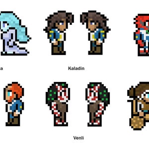 Full Set of Stormlight Pixel People - Etsy