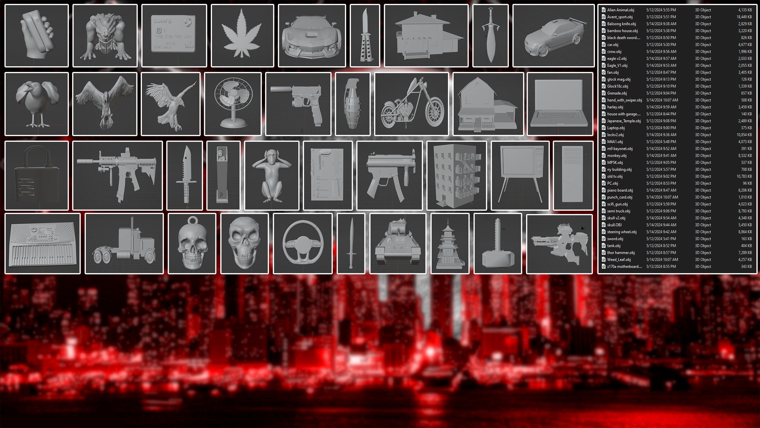 38 Rare Chain Model Pendants Fivem Grand Theft Auto 5 Low Poly Textures ...