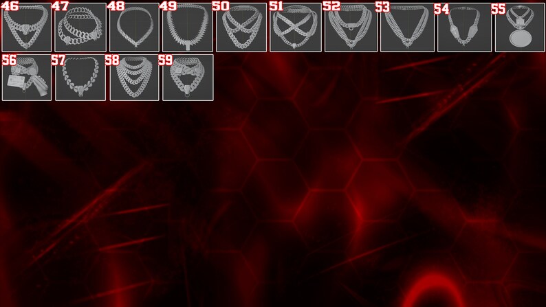 Buy 59 Rare Chain Models Fivem Grand Theft Auto 5 Low Poly Textures ...