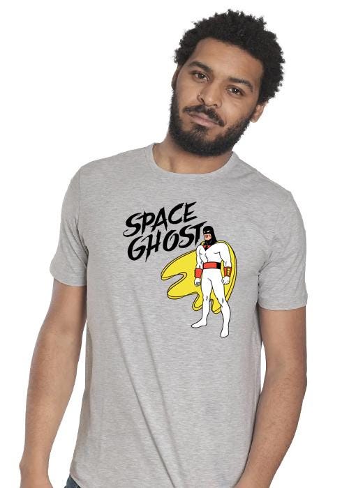 Space Ghost Logo T-shirt Design | Instant Download | Svg, Eps - Etsy