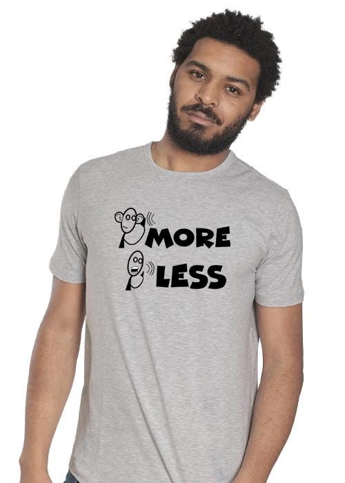Listen More, Talk Less Graphic Tee Shirt Design. Instant Download | Svg ...
