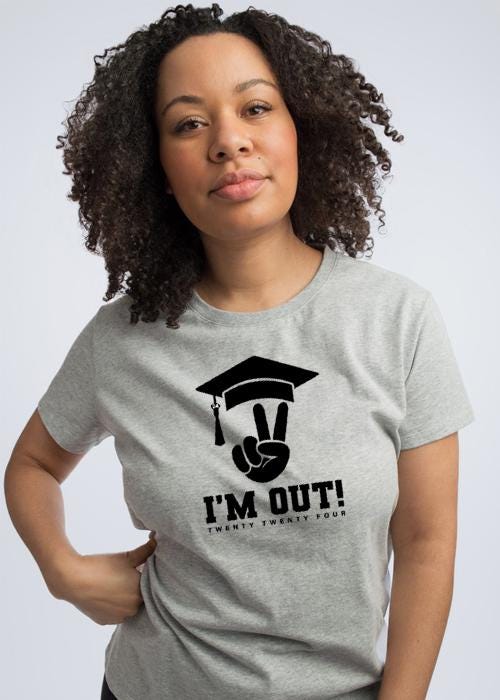 Graduation T-shirt Design - I'm Out! | Instant Download | Svg, Eps, Ai ...