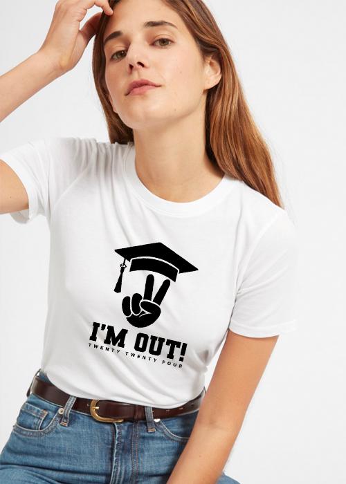 Graduation T-shirt Design - I'm Out! | Instant Download | Svg, Eps, Ai ...