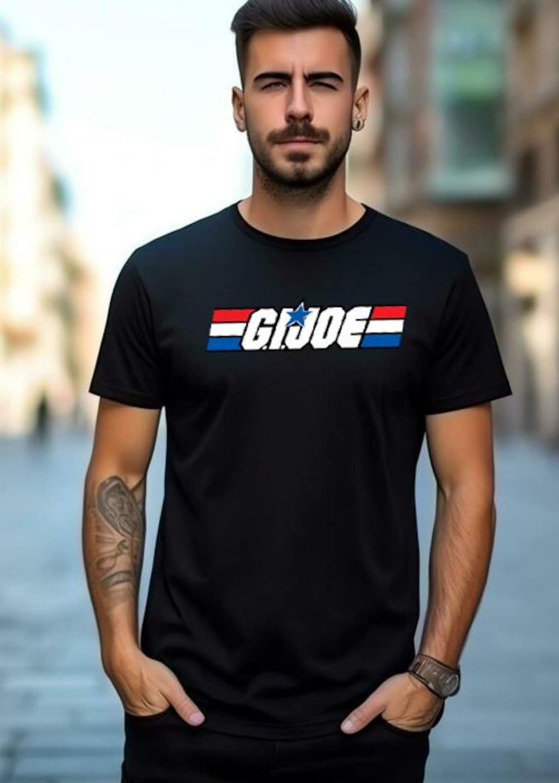 GI Joe T-shirt Logo - Etsy