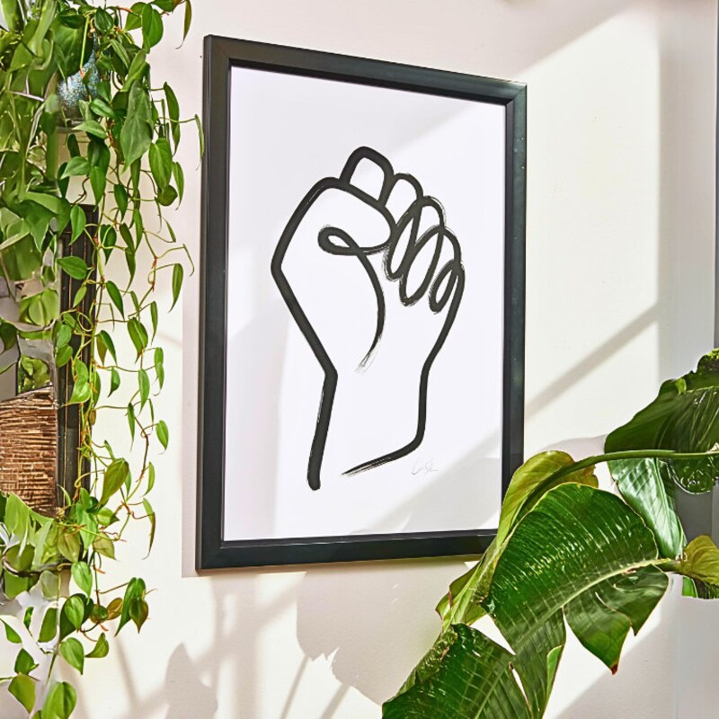 Raised Fist - Etsy