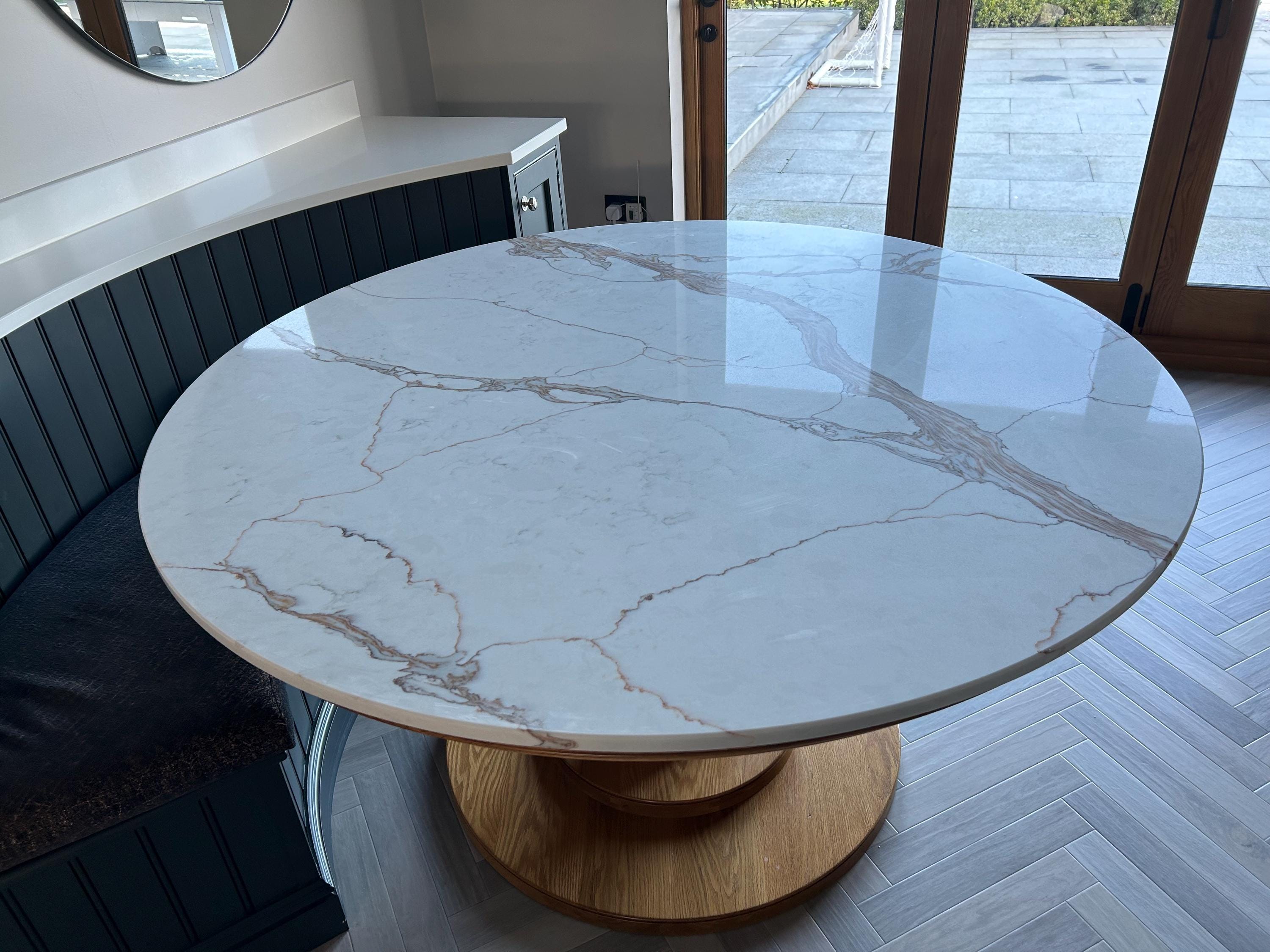 Large Palermo Quartz 20mm Table Top - Etsy UK