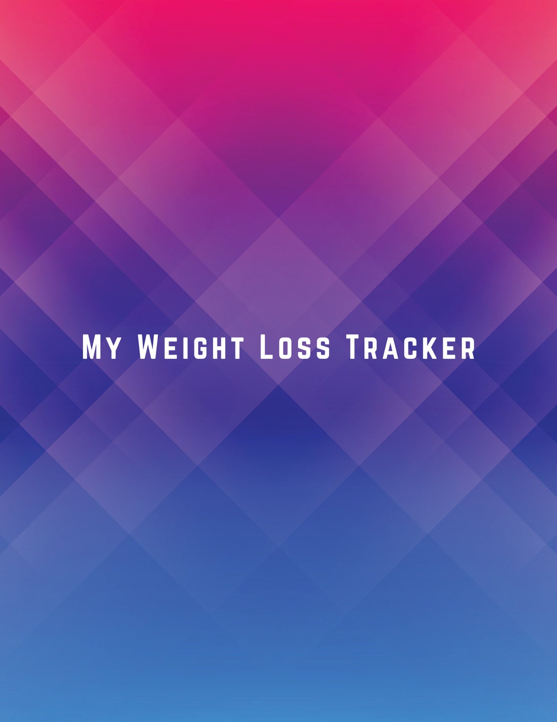 Weight Loss Tracker for Semaglutide-ozempic and Wegovy - Etsy