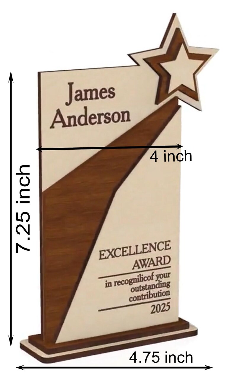 Personalized Trophy, Custom Award, Gift With Name - Etsy