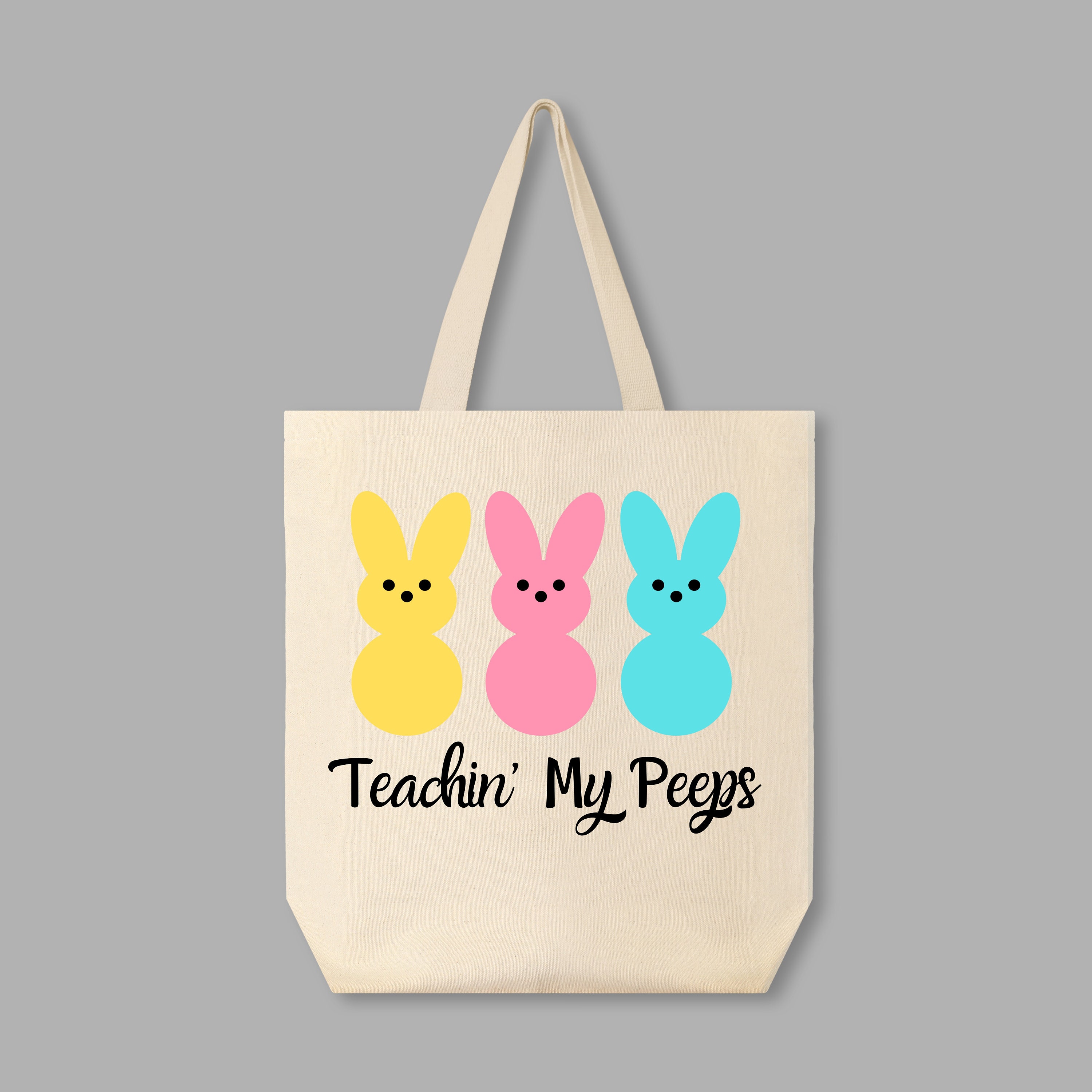 Teachin My Peeps Easter Design Png-jpg-pdf-digital File Download for ...