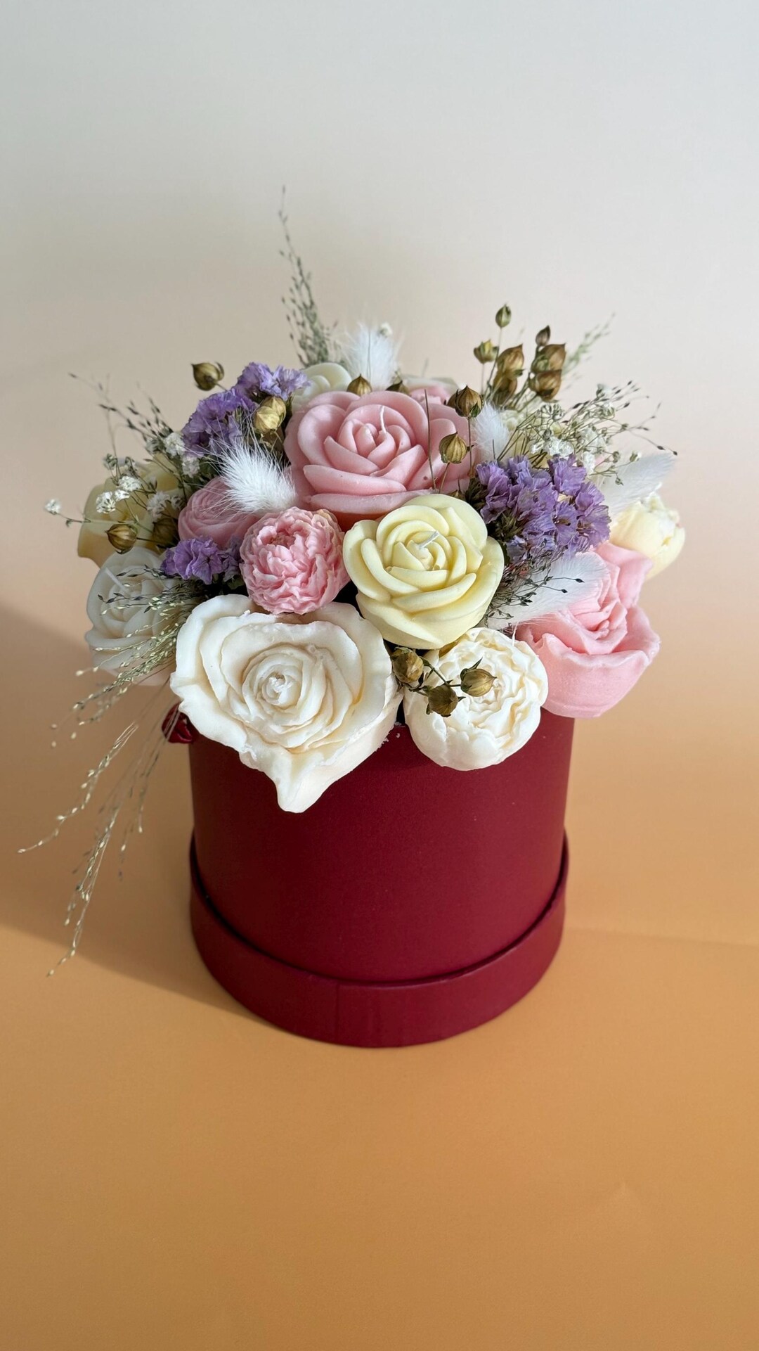 Candle Bouquet,flowers Gift, Handmade Soy Wax Candles, Home Decor - Etsy
