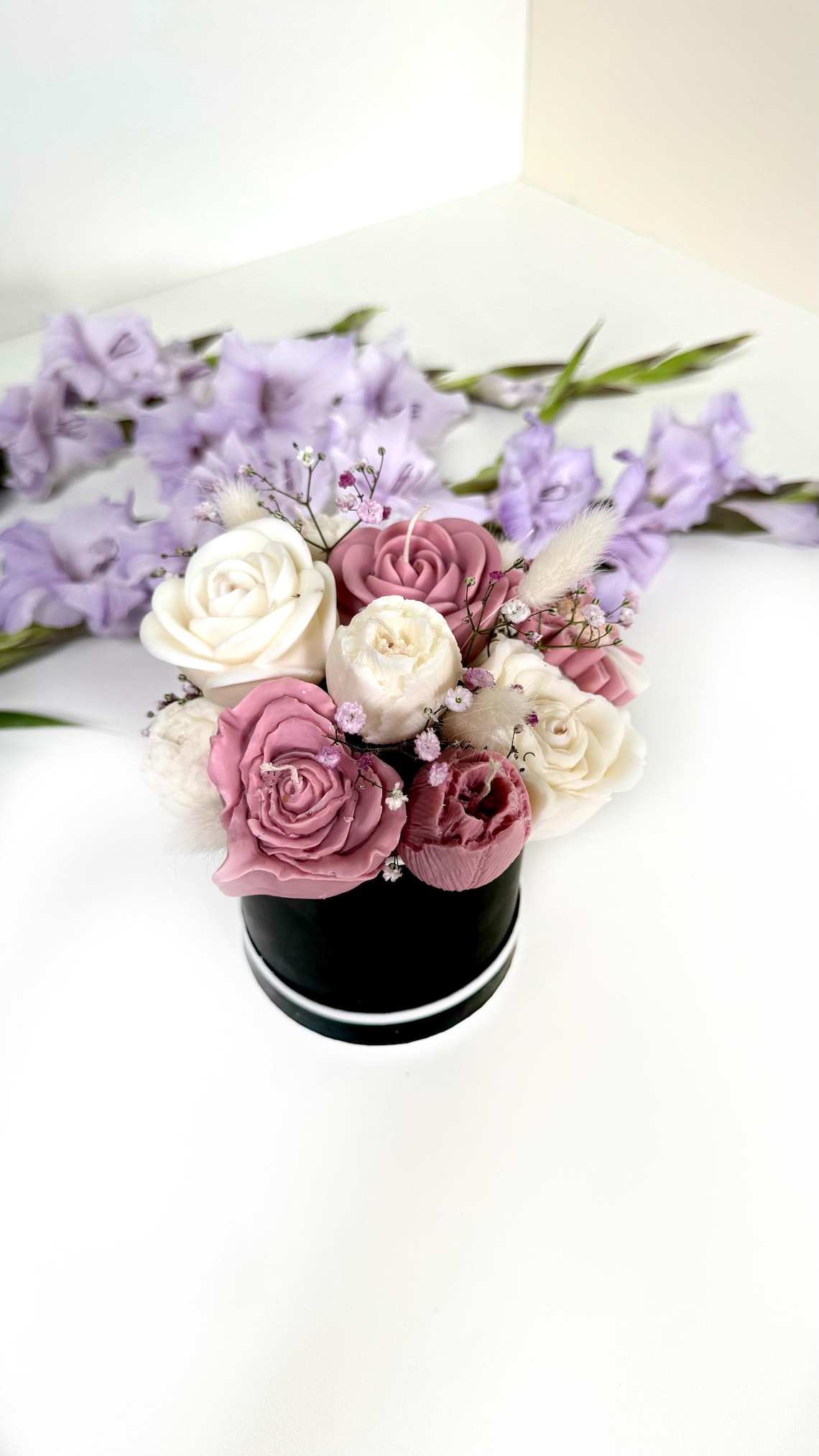 Candle Bouquet,flowers Gift, Handmade Soy Wax Candles, Home Decor - Etsy