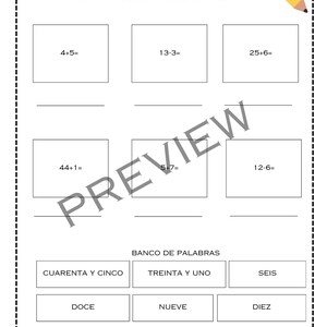 Spanish/english Los Números/the Numbers Practice Packet - Etsy Australia