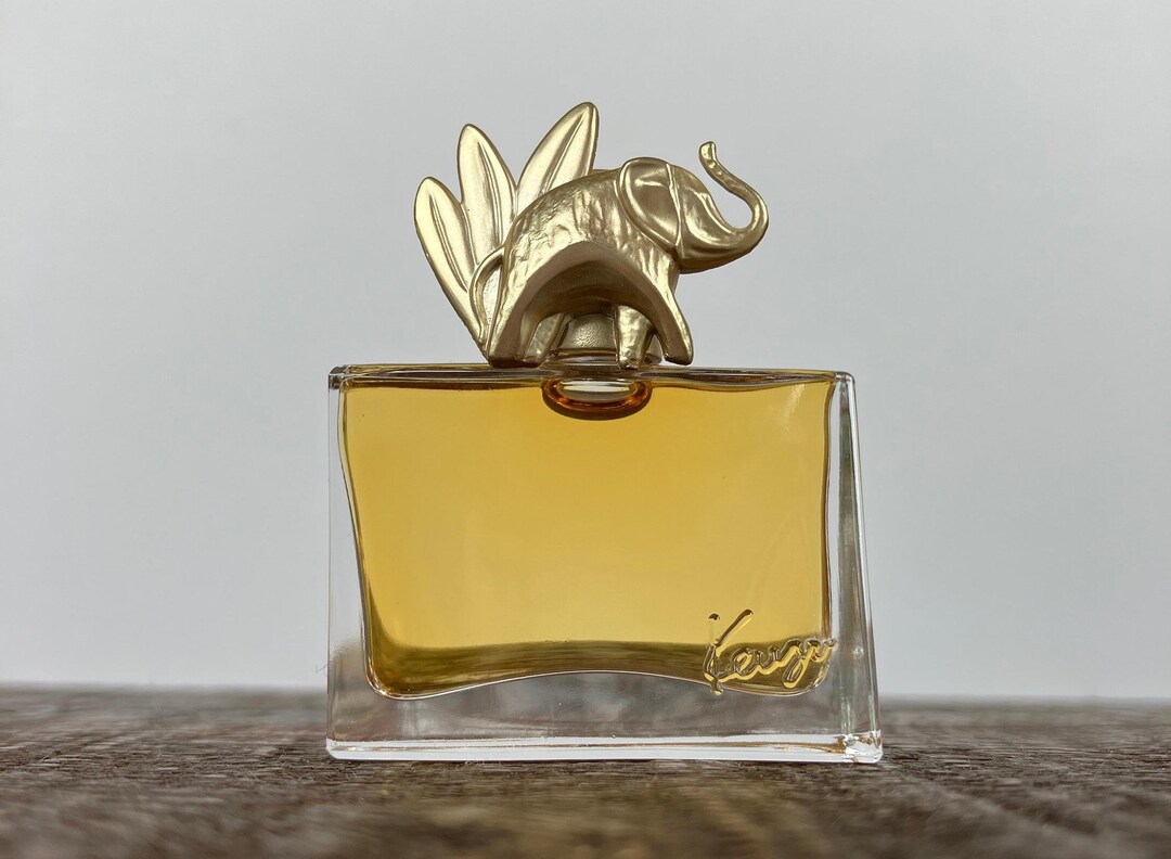 Vintage Jungle L'elephant Kenzo Eau De Parfum Miniature | 5 Ml | .17 Fl ...