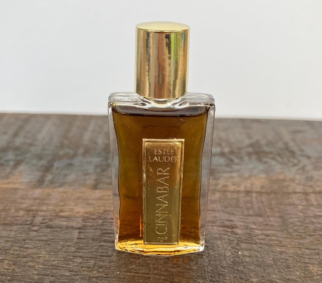 Vintage Cinnabar Estee Lauder Perfume Miniature 7,5 Ml .25 Fl. Oz. 1978 ...