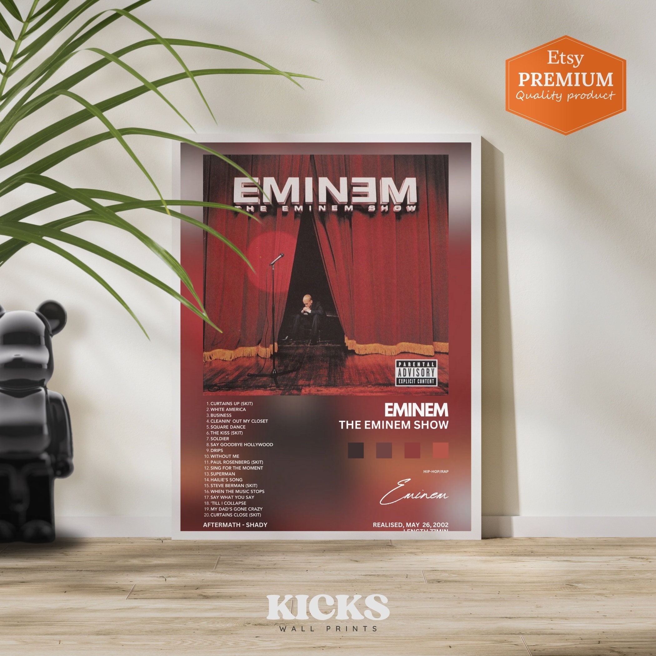 Eminem the Eminem Show Album Cover Posters Album Cover Wall Art High ...