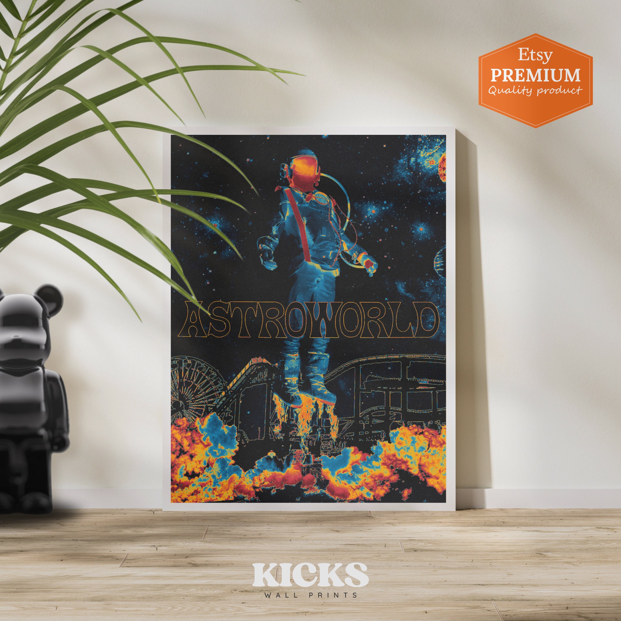 Travis Scott Astroworld Exclusive Posters Astroworld Album Art High ...